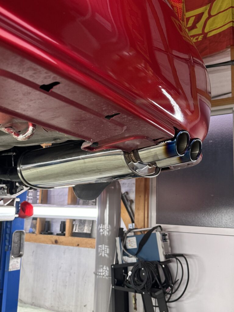 シビック EK ワンオフマフラー制作 | Y-SGARAGE 弘前市 車カスタム 板金塗装